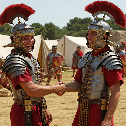 Centuries Old Secret Handshakes
